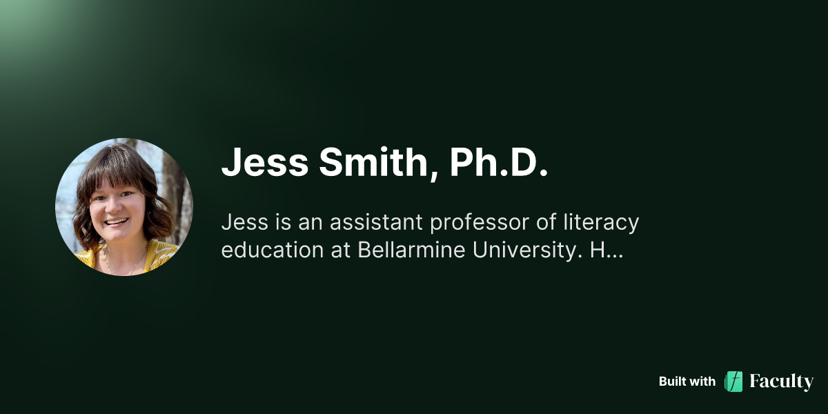 Jess Smith, Ph.D.